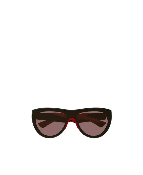 Bottega Veneta Panthos Frame Sunglasses - Black