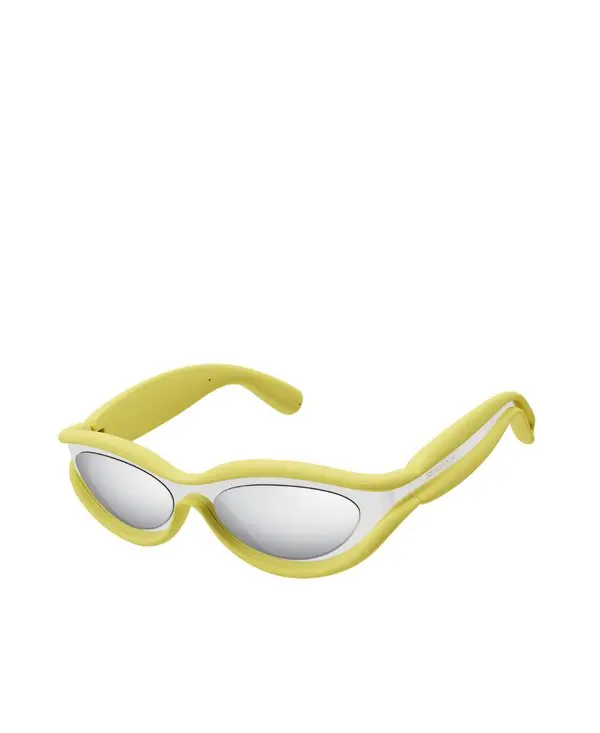Bottega Veneta Geometric Frame Sunglasses