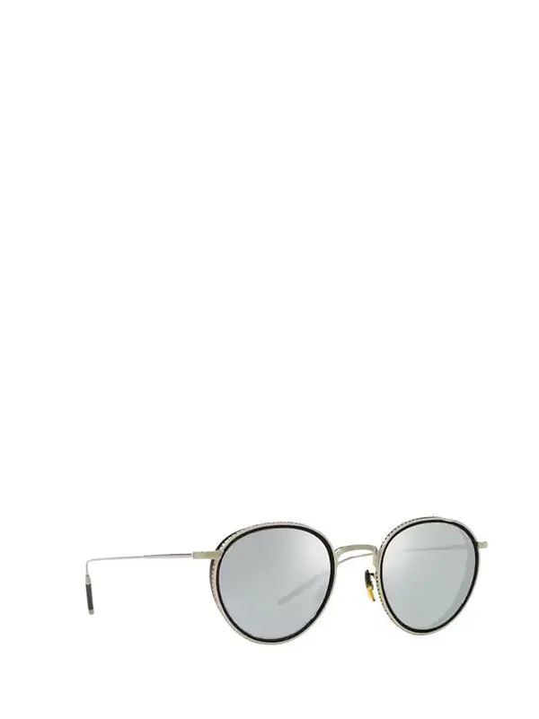 Oliver Spencer Tk-8 Round Frame Sunglasses