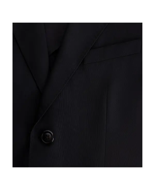 Ami Single-breasted Tailored Jacket - Black