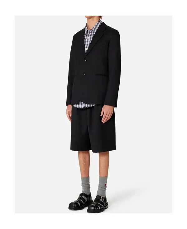 Ami Single-breasted Tailored Jacket - Black