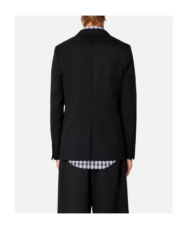 Ami Single-breasted Tailored Jacket - Black