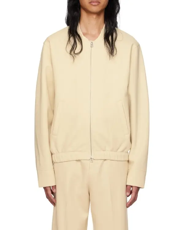 Ami Zip Up Bomber Jacket