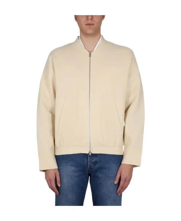 Ami Zip Up Bomber Jacket