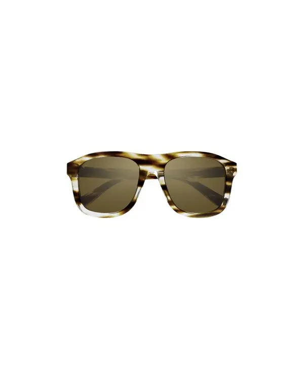 Gucci Square Frame Sunglasses - Green