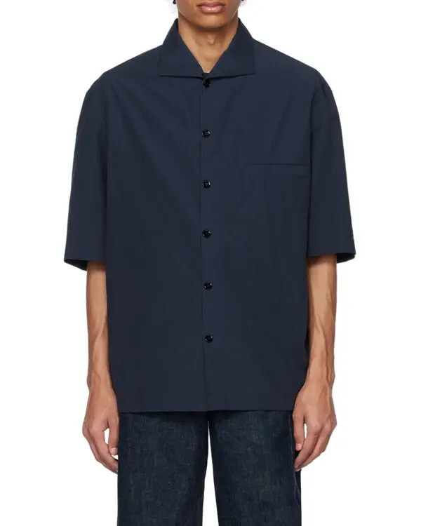 LEMAIRE Short-sleeve Cotton Shirt