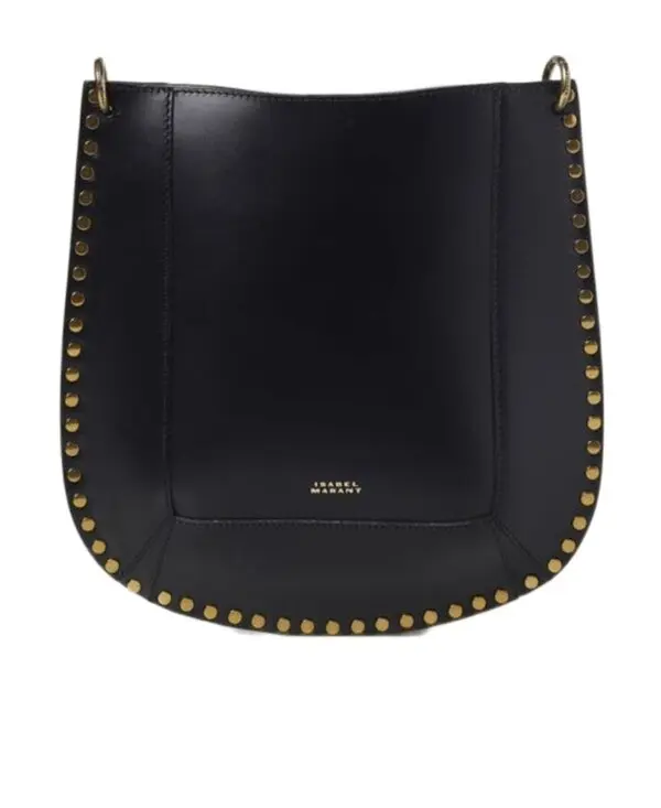 Isabel Marant Étoile Oskan Studded Leather Shoulder Bag