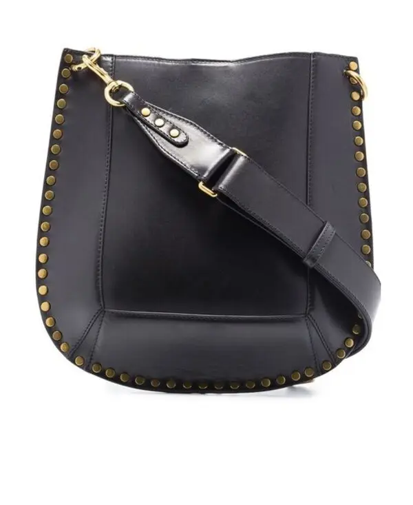 Isabel Marant Étoile Oskan Studded Leather Shoulder Bag