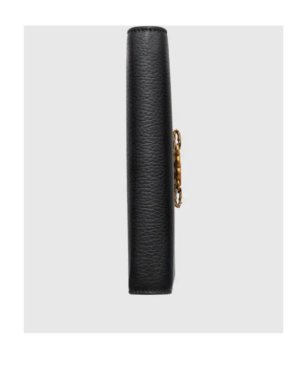 Gucci Interlocking G Wallet On Chain - Black