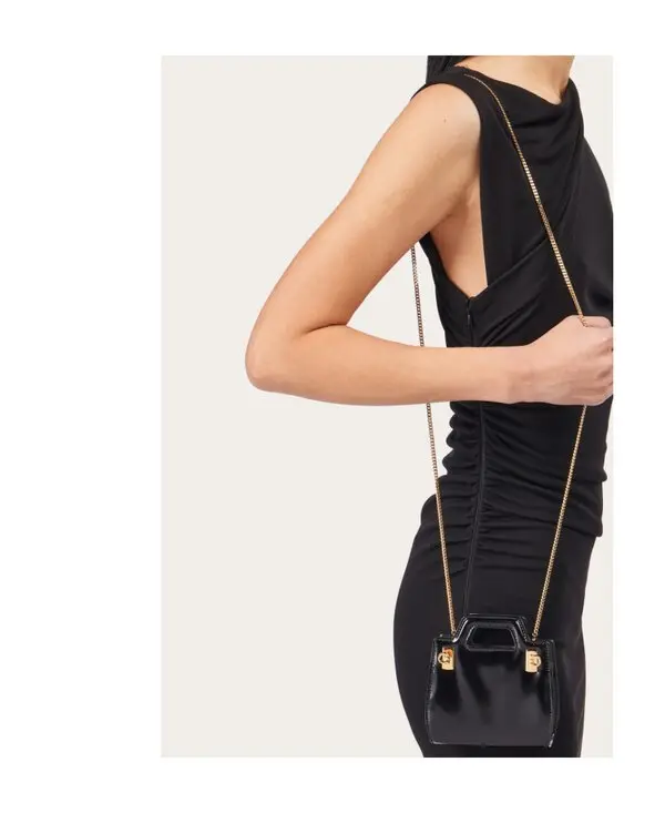 FERRAGAMO Wanda Micro Shoulder Bag