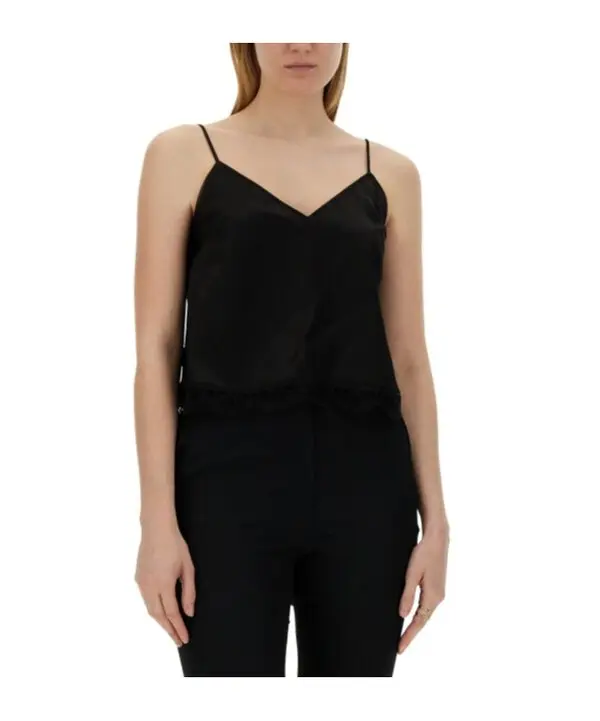 Alexander McQueen V-neck Thin Strap Top