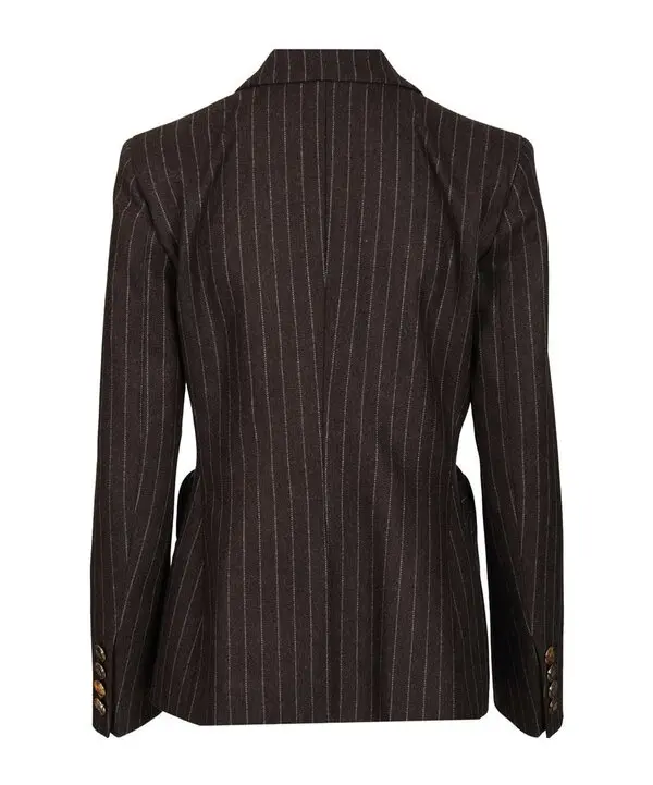 BLAZÉ MILANO Akira Single-breasted Pinstripe Blazer