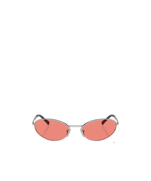 Prada Round Frame Glasses - Pink