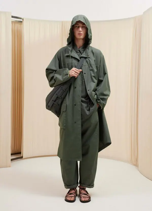 LEMAIRE Long Hooded Waterproof Parka