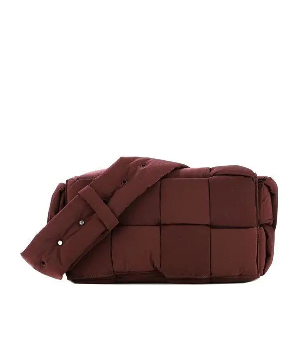 Bottega Veneta Quilted Cross-body Bag - Red