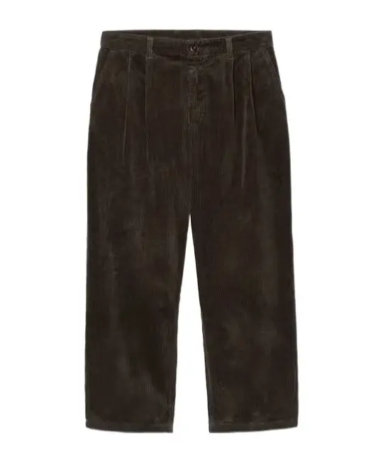 Carhartt Work In Progress Evan Straight-leg Corduroy Pants - Black