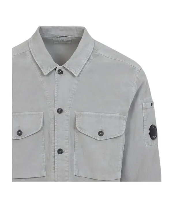 C.P. COMPANY Corduroy Lens Buttoned Overshirt