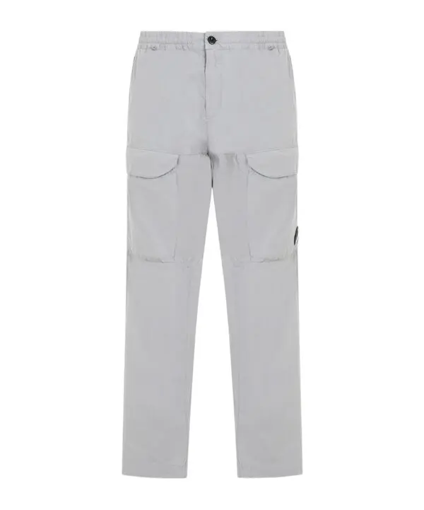 C.P. COMPANY Lens Detail Cargo Trousers - Gray