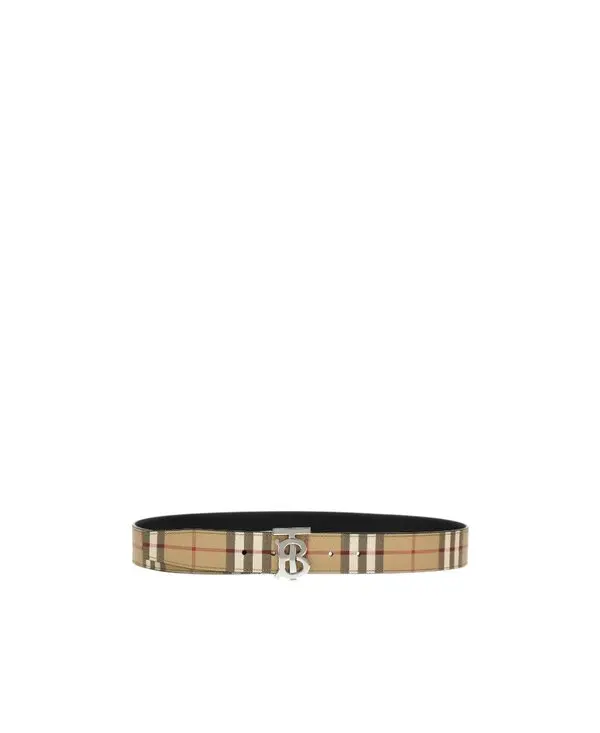 Burberry Tb Buckle Belt - Multicolor