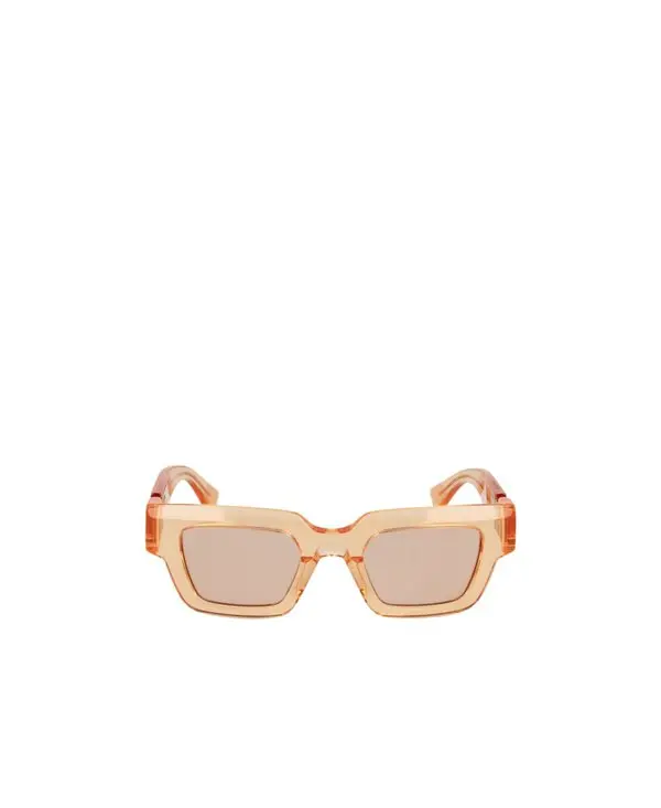 Bottega Veneta Square Frame Sunglasses - Nude