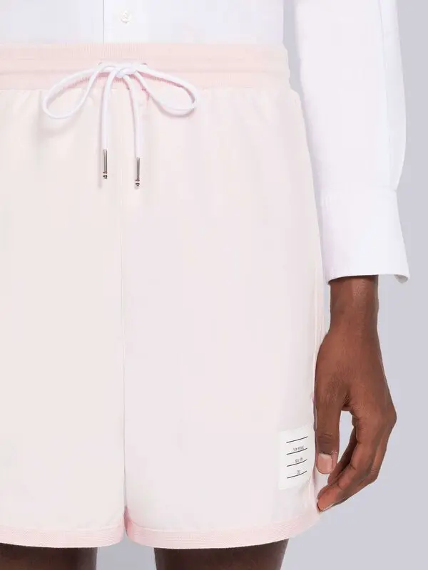 Thom Browne Drawstring Cotton Track Shorts