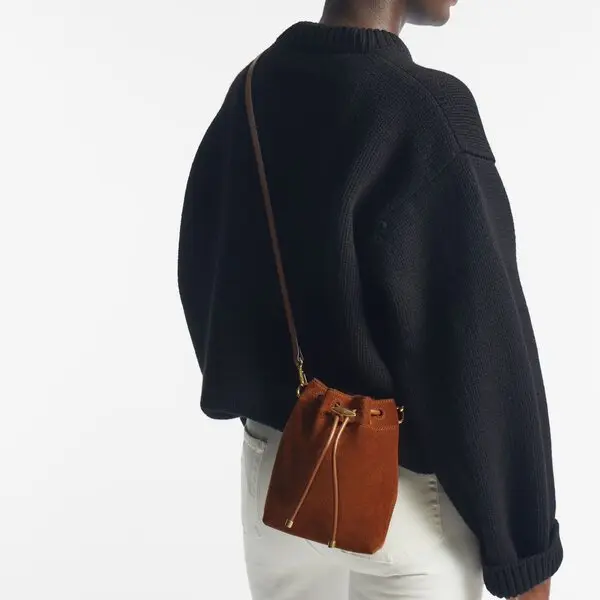 JIMMY CHOO Cinch Mini Bucket Bag