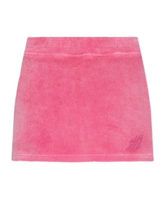 Alexander Wang Embroidered Cotton Mini Skirt - Pink
