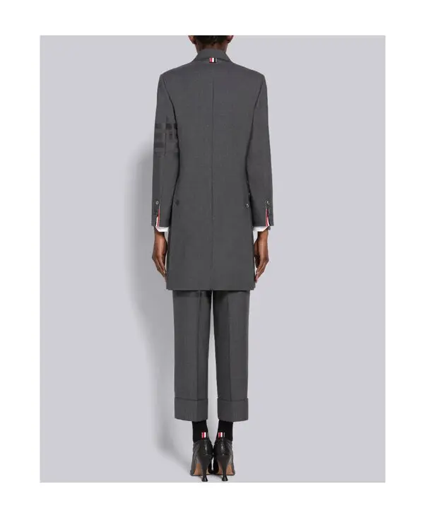 Thom Browne 4-bar Stripe Wool Coat