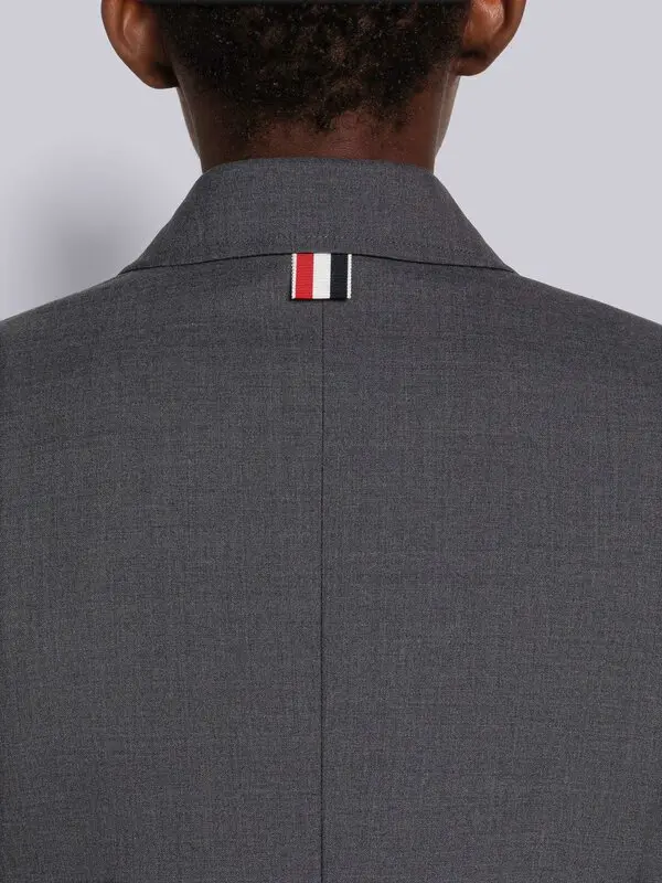 Thom Browne 4-bar Stripe Wool Coat