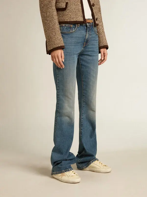 GOLDEN GOOSE Flared Skinny Jeans