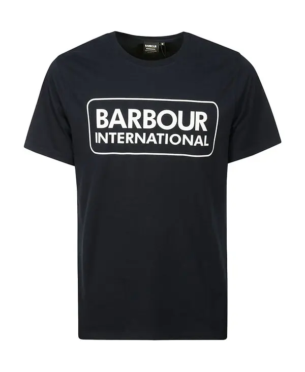 Barbour Logo Printed Crewneck T-shirt