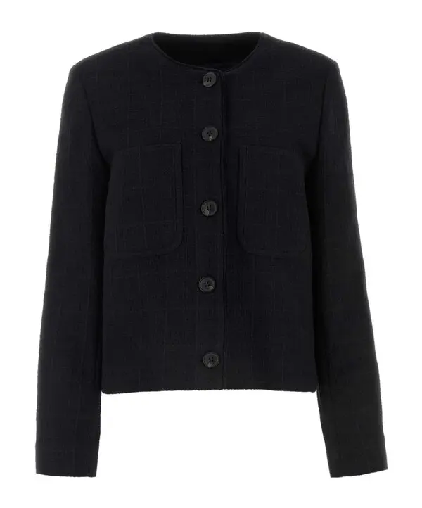 A.p.c. Buttoned Tweed Jacket