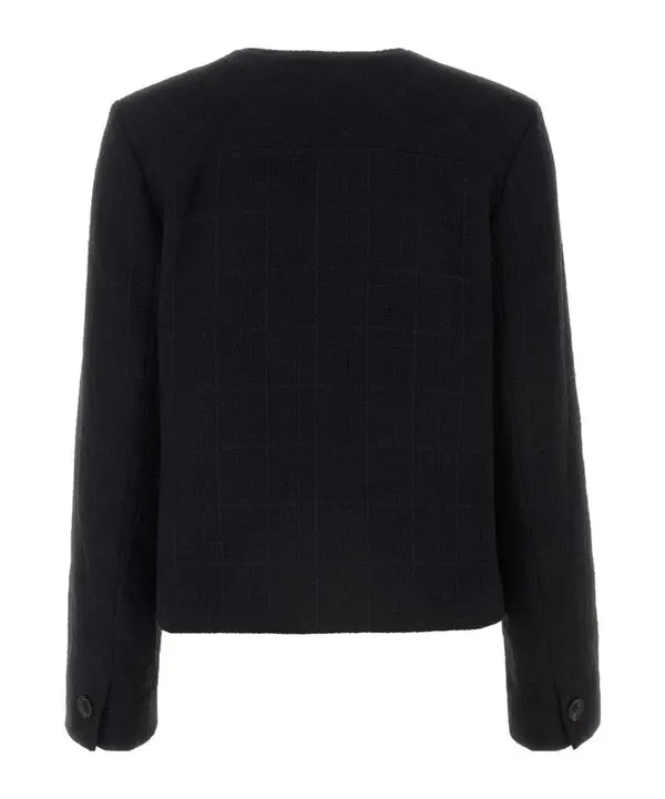 A.p.c. Buttoned Tweed Jacket