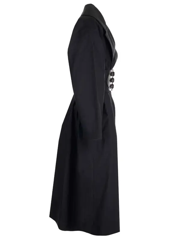 Alaïa Long-sleeved Belted Trench Coat