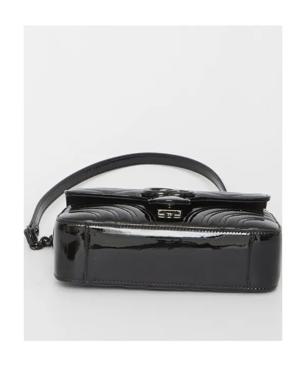 Gucci Gg Marmont Patent Leather Mini Bag