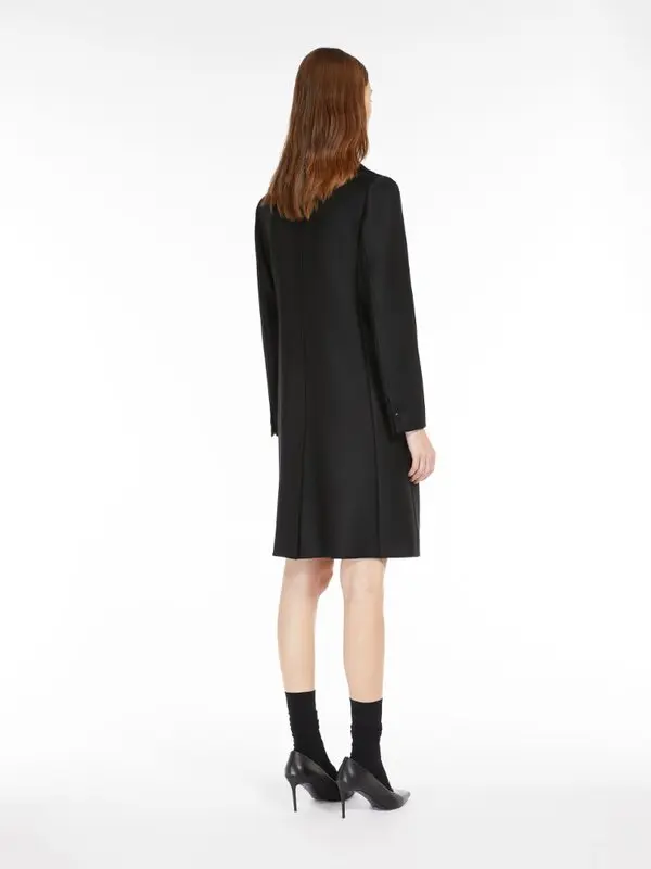 Max Mara Double-breasted Wool Blend Coat