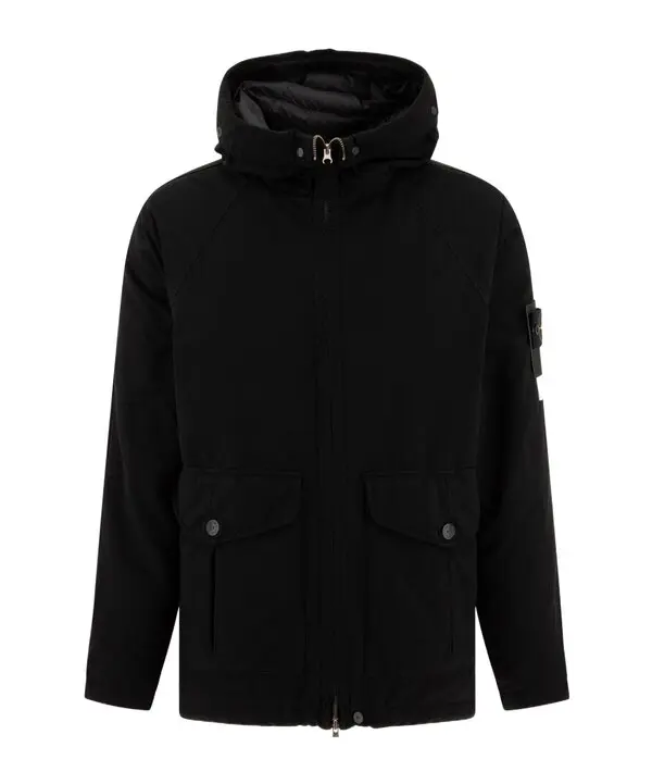 Stone Island David Tc Down Hooded Jacket