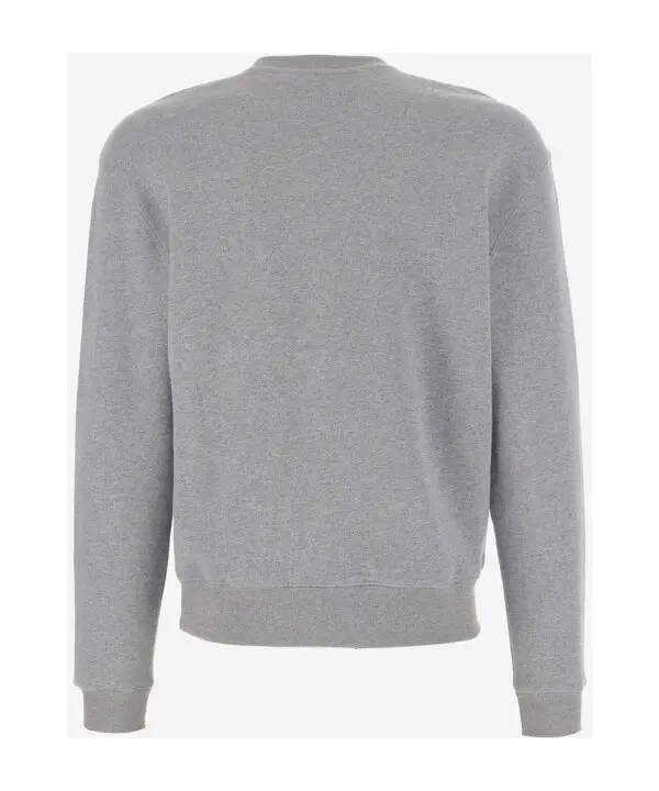 Maison Kitsuné Fox Printed Crewneck Sweatshirt