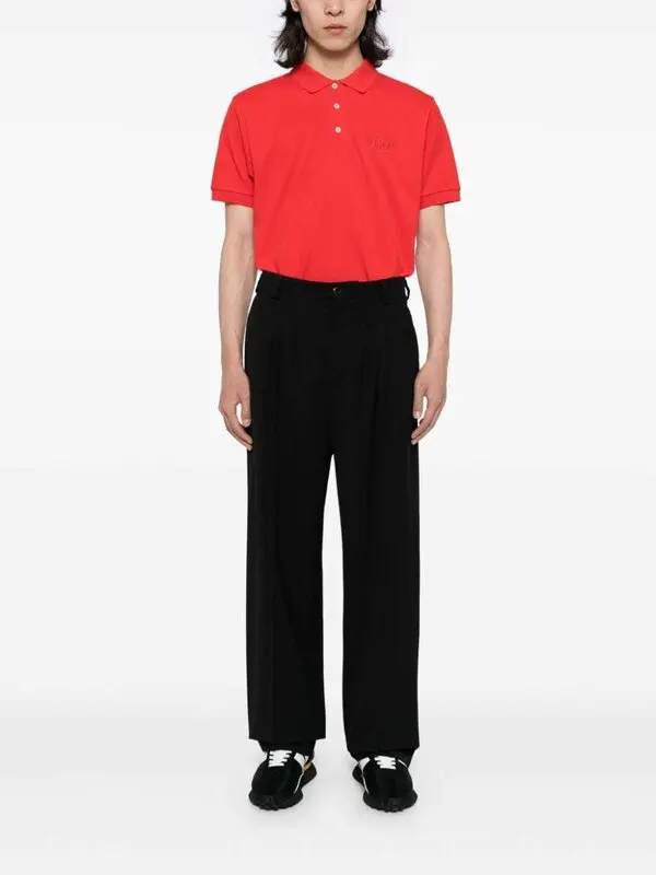 Bally Logo-embroidered Organic Cotton Polo Shirt