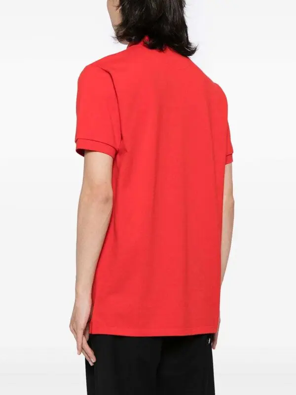 Bally Logo-embroidered Organic Cotton Polo Shirt