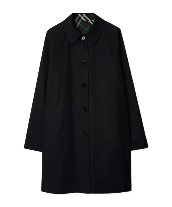 Burberry Nova Check Reversible Buttoned Coat
