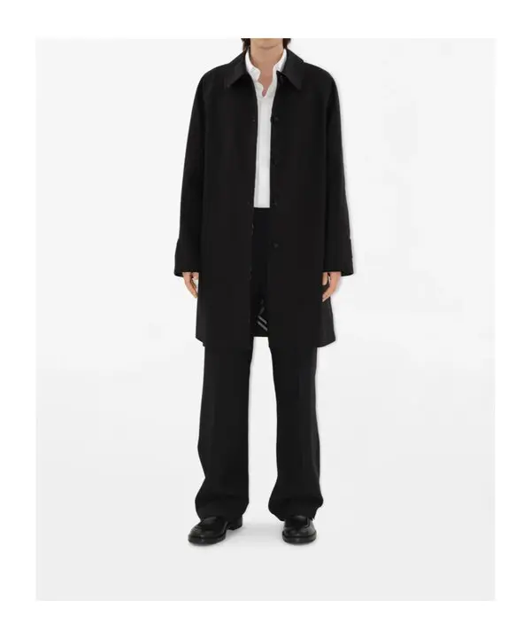 Burberry Nova Check Reversible Buttoned Coat
