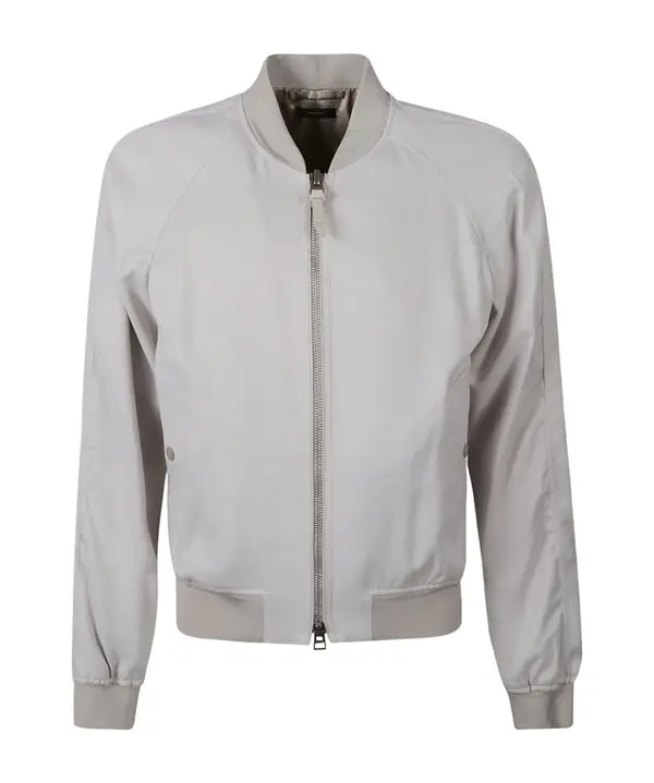 TOM FORD Cady Bomber Jacket - Gray