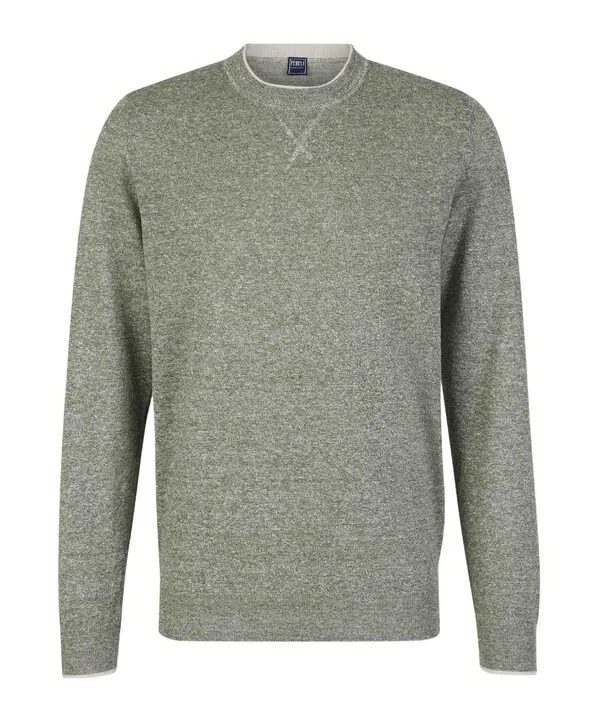 Fedeli Linen Blend Pullover