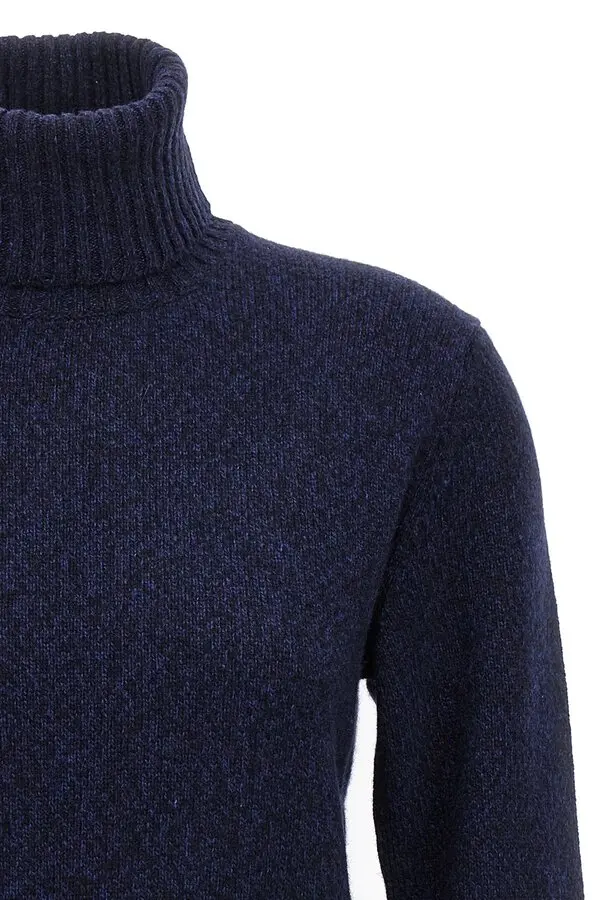 AMI Paris High Neck Knitted Jumper