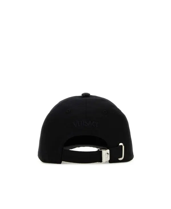Versace Logo Embroidered Baseball Cap