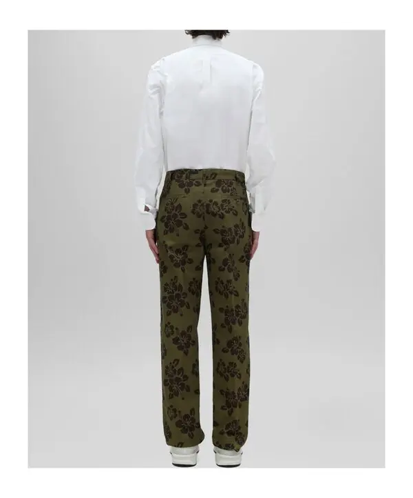 Aspesi Printed Casual Trousers