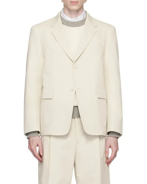 Thom Browne Single-breasted Unconstructed Jacket