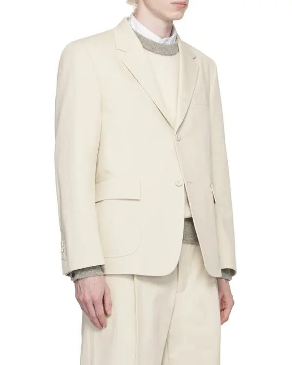 Thom Browne Single-breasted Unconstructed Jacket
