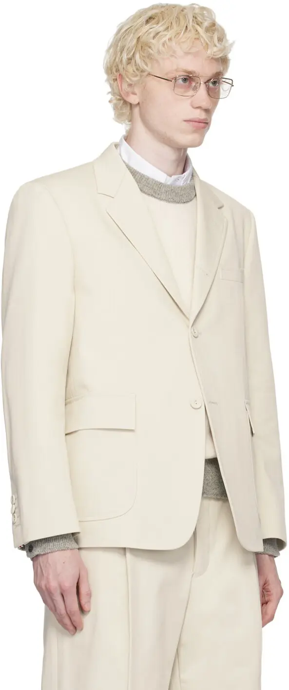 Thom Browne Single-breasted Unconstructed Jacket